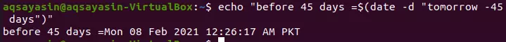 Définir la date sous Linux à partir de la ligne de commande 445_9