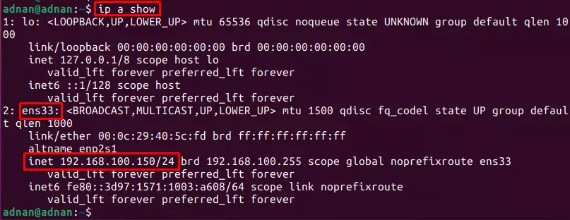Bii o ṣe le yipada lati DHCP si adiresi IP Static ni Ubuntu 22.04 4464_13
