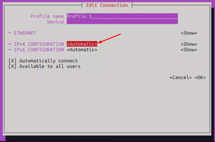 Wéi änneren ech vun DHCP op statesch IP Adress an Ubuntu 22.04 4464_4