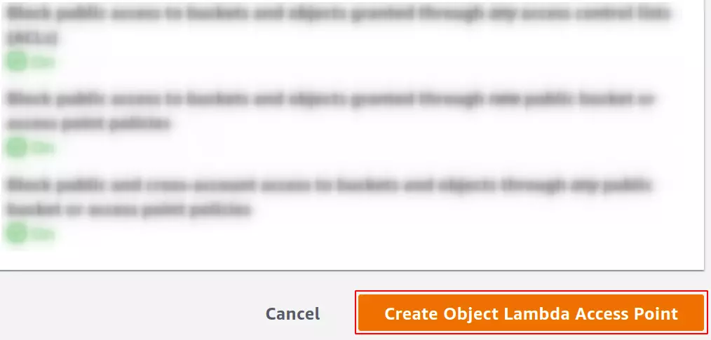 So erstellen Sie Object Lambda Access Points in S3 4467_12