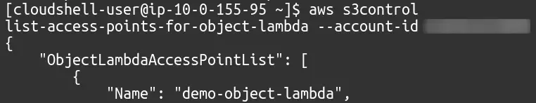 S3에서 객체 Lambda 액세스 포인트를 생성하는 방법 4467_18