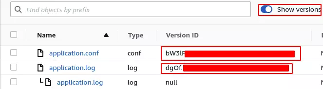Jak nakonfigurovat verzování bloku AWS S3 4471_10