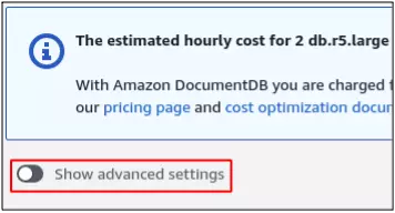 Com crear un clúster DocumentDB a AWS 4479_5