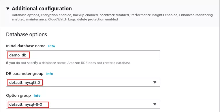 របៀបបង្កើតចង្កោម RDS នៅលើ AWS 4486_13