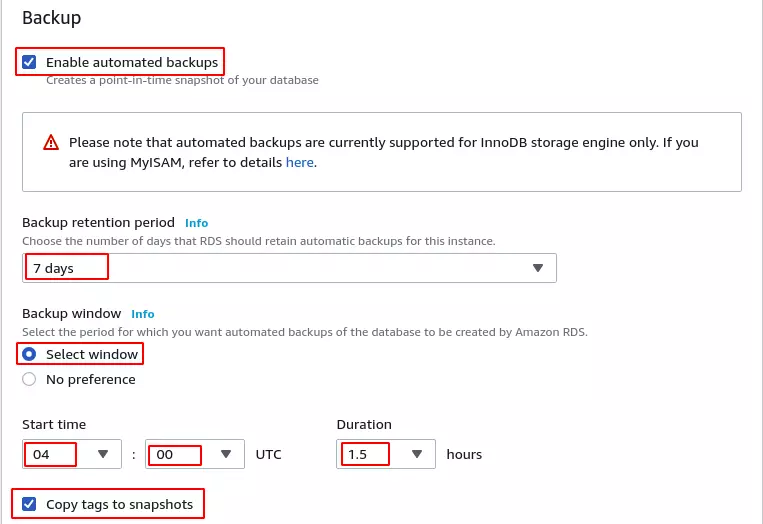 របៀបបង្កើតចង្កោម RDS នៅលើ AWS 4486_14