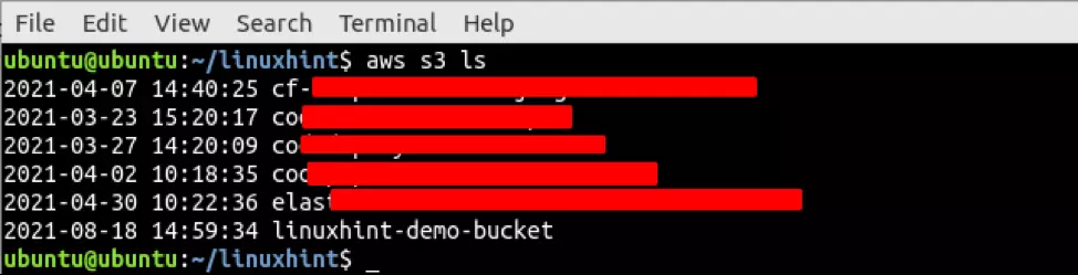 Como eliminar o bucket S3 usando AWS CLI 4487_12