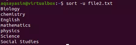 Sórtáil Ordú i Linux le Samplaí 448_12