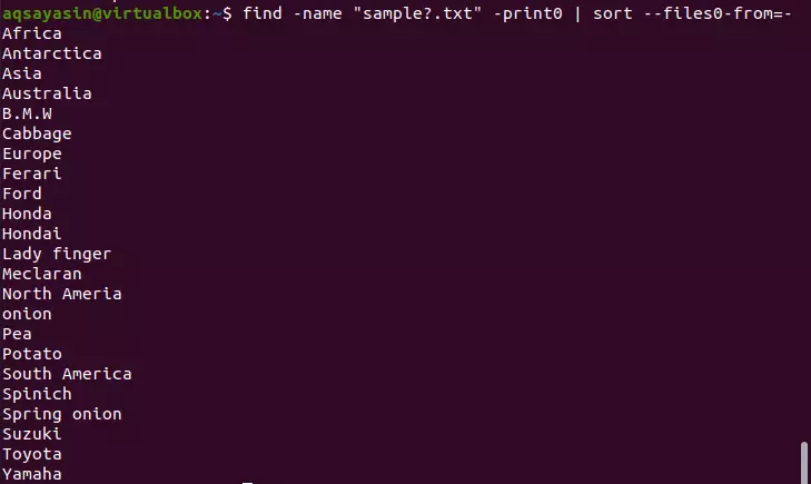 Sort Command fil-Linux b'Eżempji 448_16