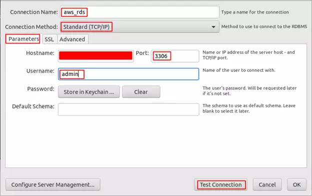 Како да се поврзам со AWS RDS користејќи MySQL работна маса 4490_20