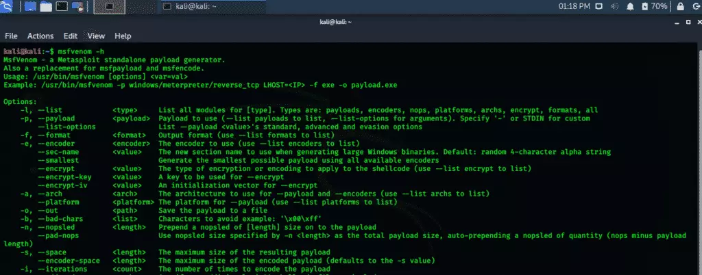 Χρήση Metasploit και Nmap στο Kali Linux 2020.1 4497_5