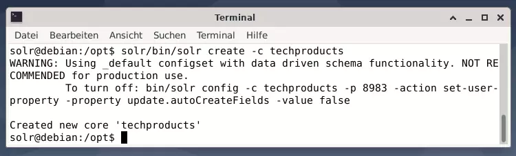 Apache Solr: Настройка на възел 4506_4