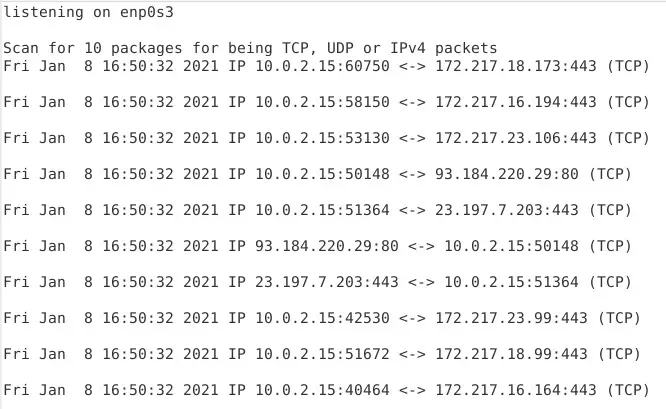 Bygg din egen nätverksmonitor med PyShark 4508_2