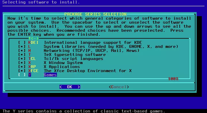 Slackware Linux ディストリビューションをインストールする 4526_33
