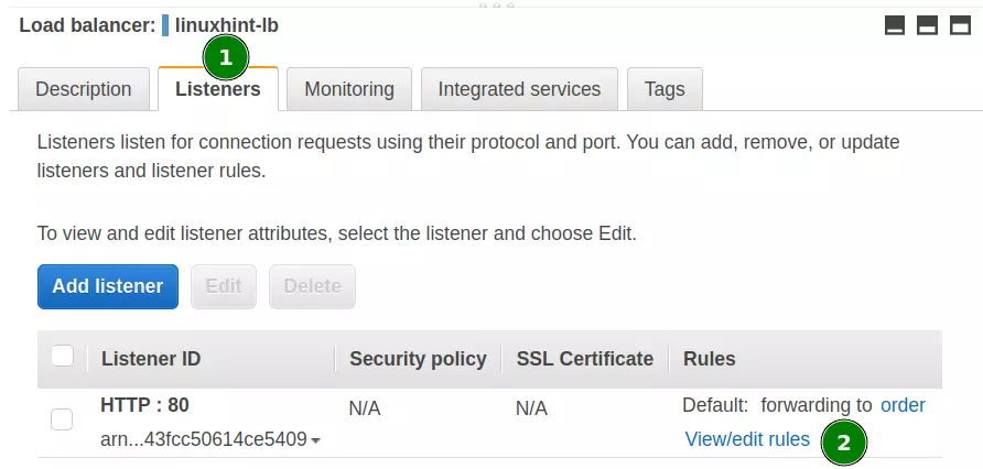 Path-Based Routing ဖြင့် Application Load Balancer ကို ဘယ်လိုပြင်ဆင်မလဲ။ 457_4