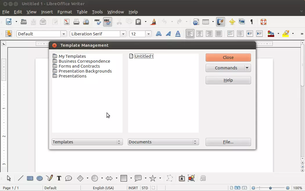 Peretasan Penulis LibreOffice