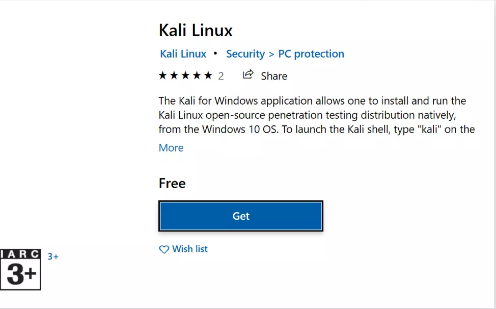 Би Windows 10 дээр Kali Linux програмыг хэрхэн ашиглах вэ 4600_3