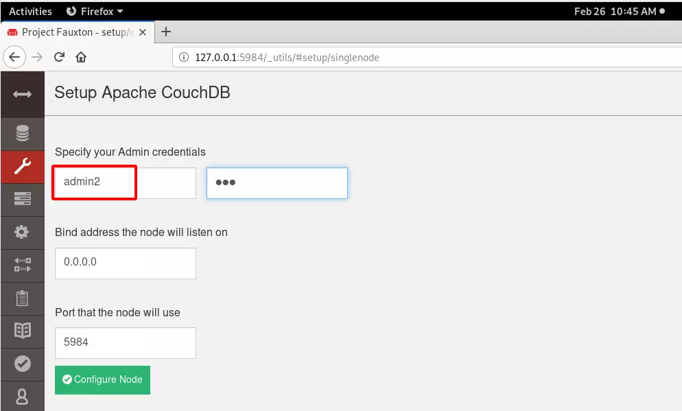 Apache CouchDB installimine Fedorasse 4614_18