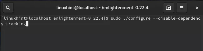 Como instalar Enlightenment Desktop na estación de traballo Fedora 30 4615_6