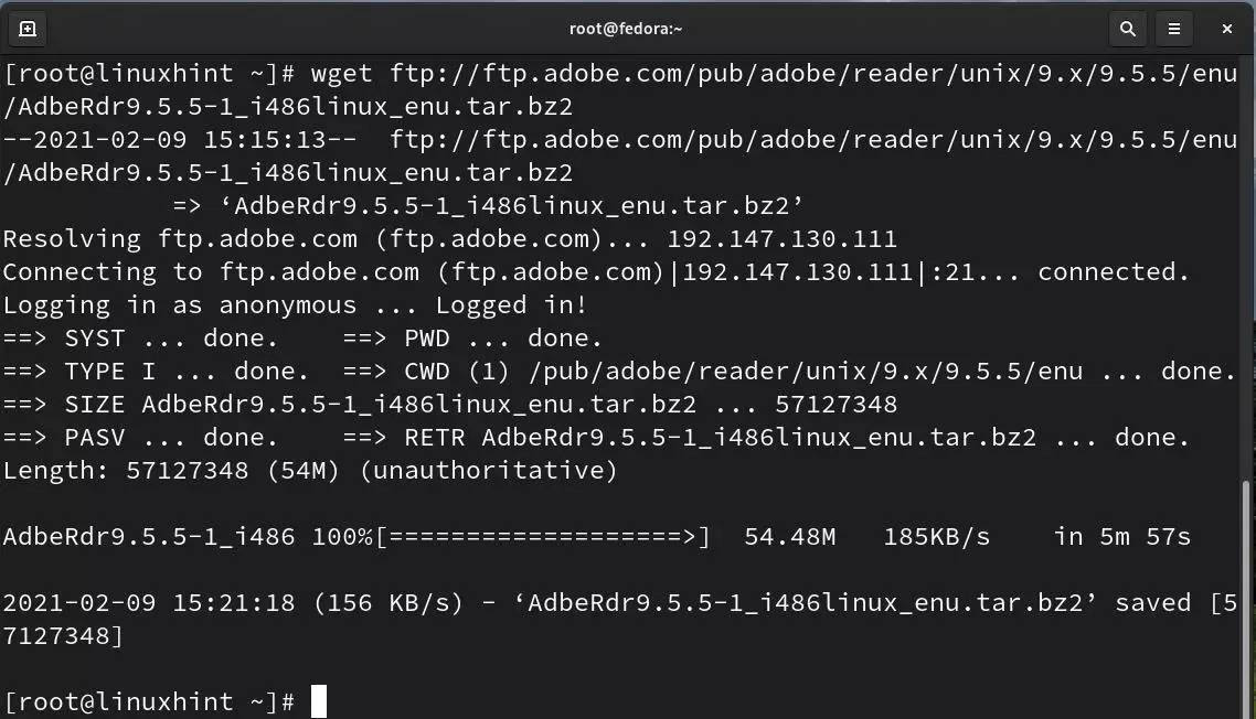 Fedora Linux に Adobe Reader をインストールする 4621_14