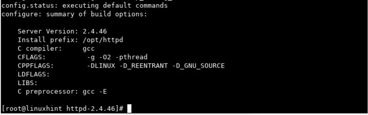 ஃபெடோரா லினக்ஸில் Apache httpd ஐ எவ்வாறு நிறுவுவது மற்றும் கட்டமைப்பது 4623_10