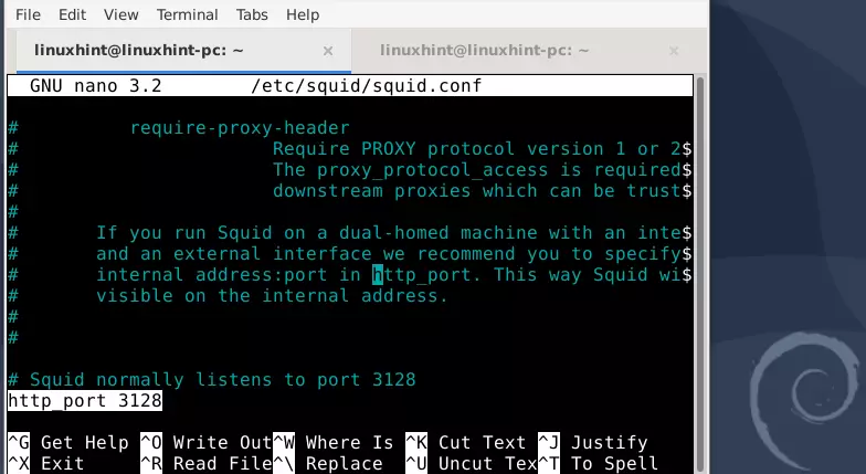 Instalace a konfigurace Squid Proxy Server na Debian 10 (Buster) 4641_7