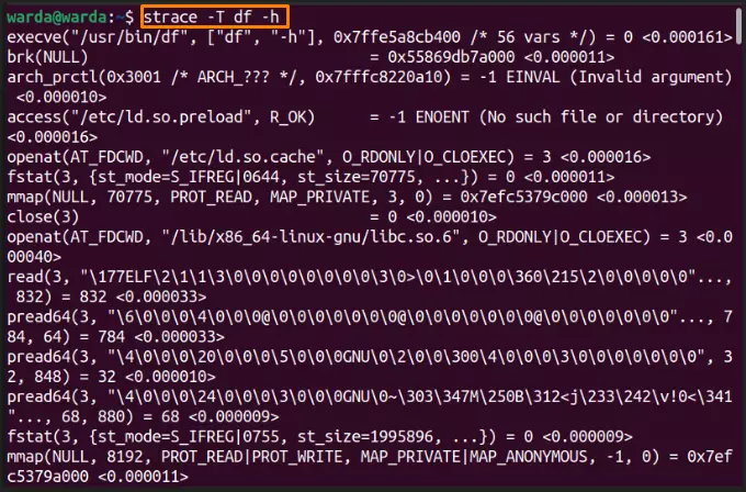 كيفية استخدام Linux Strace Command؟ 466_4