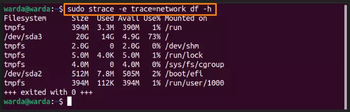 Linux Strace بۇيرۇقىنى قانداق ئىشلىتىش كېرەك؟ 466_7