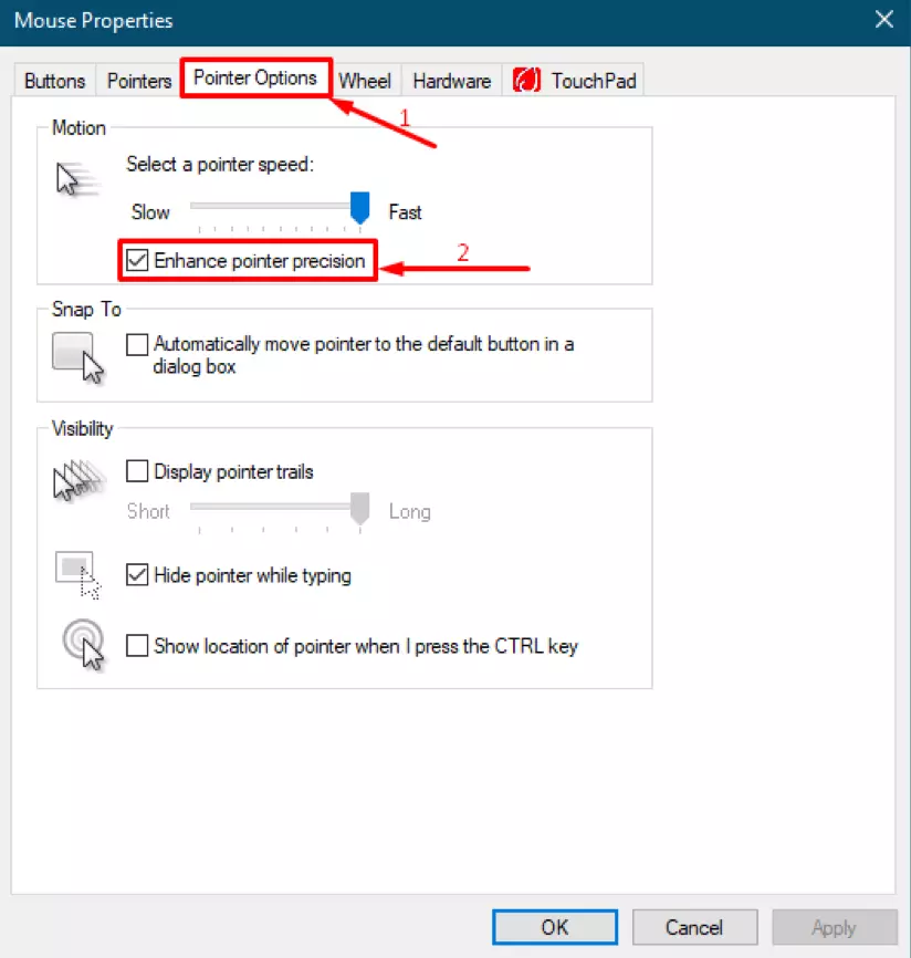 Como desativar a aceleração do mouse no Windows 4670_8