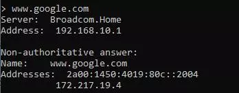 Jinsi ya kufanya Utafutaji wa DNS katika Windows? 4671_20