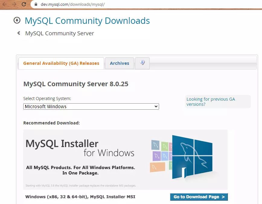 Hvernig á að setja upp MySQL á Windows 10 4673_1