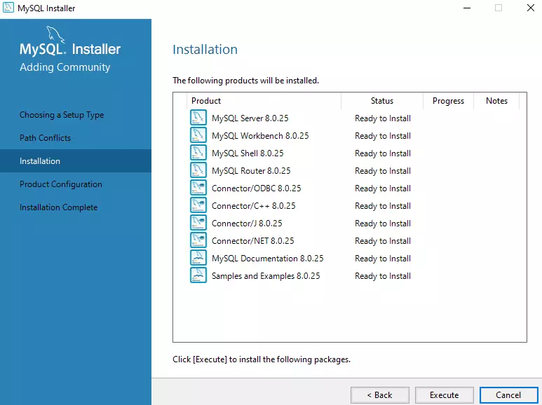 MySQL installeren op Windows 10 4673_15