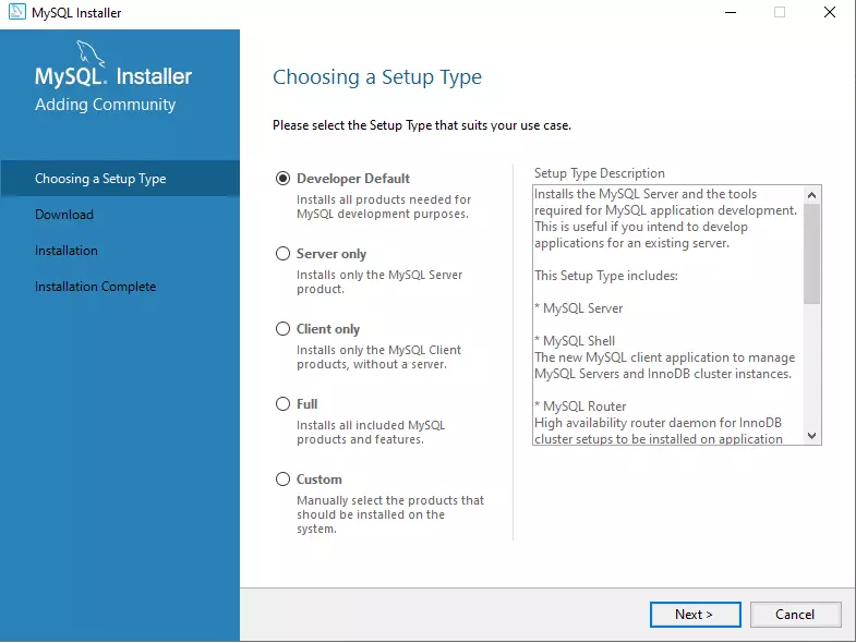 Ki jan yo enstale MySQL sou Windows 10 4673_6