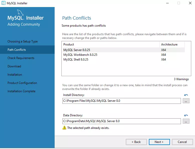 MySQL-ni Windows 10-ga qanday o'rnatish kerak 4673_8