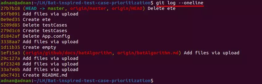 ആദ്യ വരിയിൽ മാത്രം ജിറ്റ് ലോഗ് എങ്ങനെ ഔട്ട്പുട്ട് ചെയ്യാം 4677_3