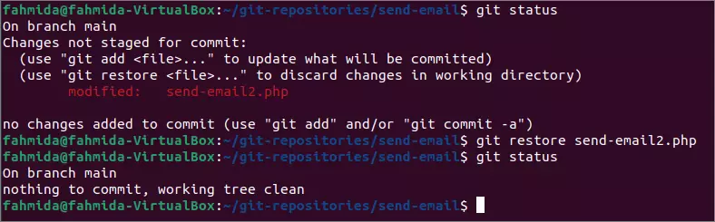 Como desfazer alterações locais no Git 4690_2