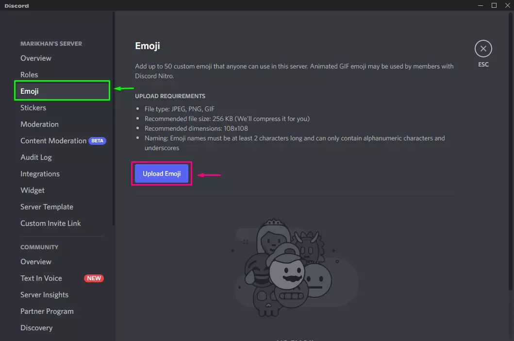 Discord ئۈستەلئۈستىگە خاس ھېسسىياتنى قانداق قوشۇش كېرەك 4707_8