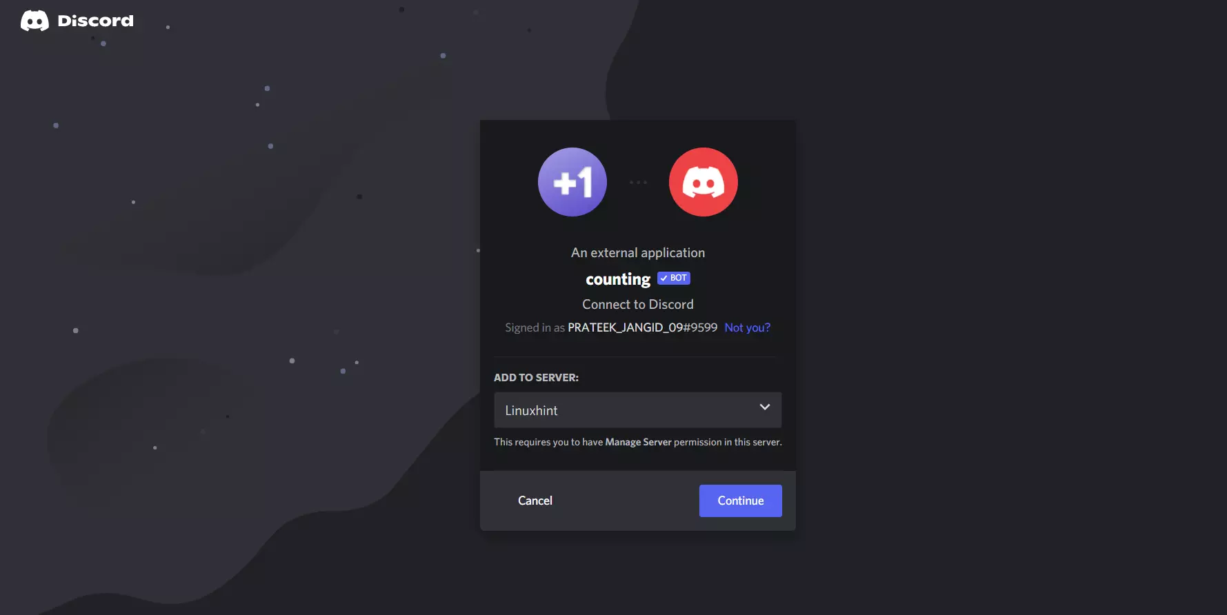 Discord дээр тоолох ботыг хэрхэн ашиглах вэ 4718_2