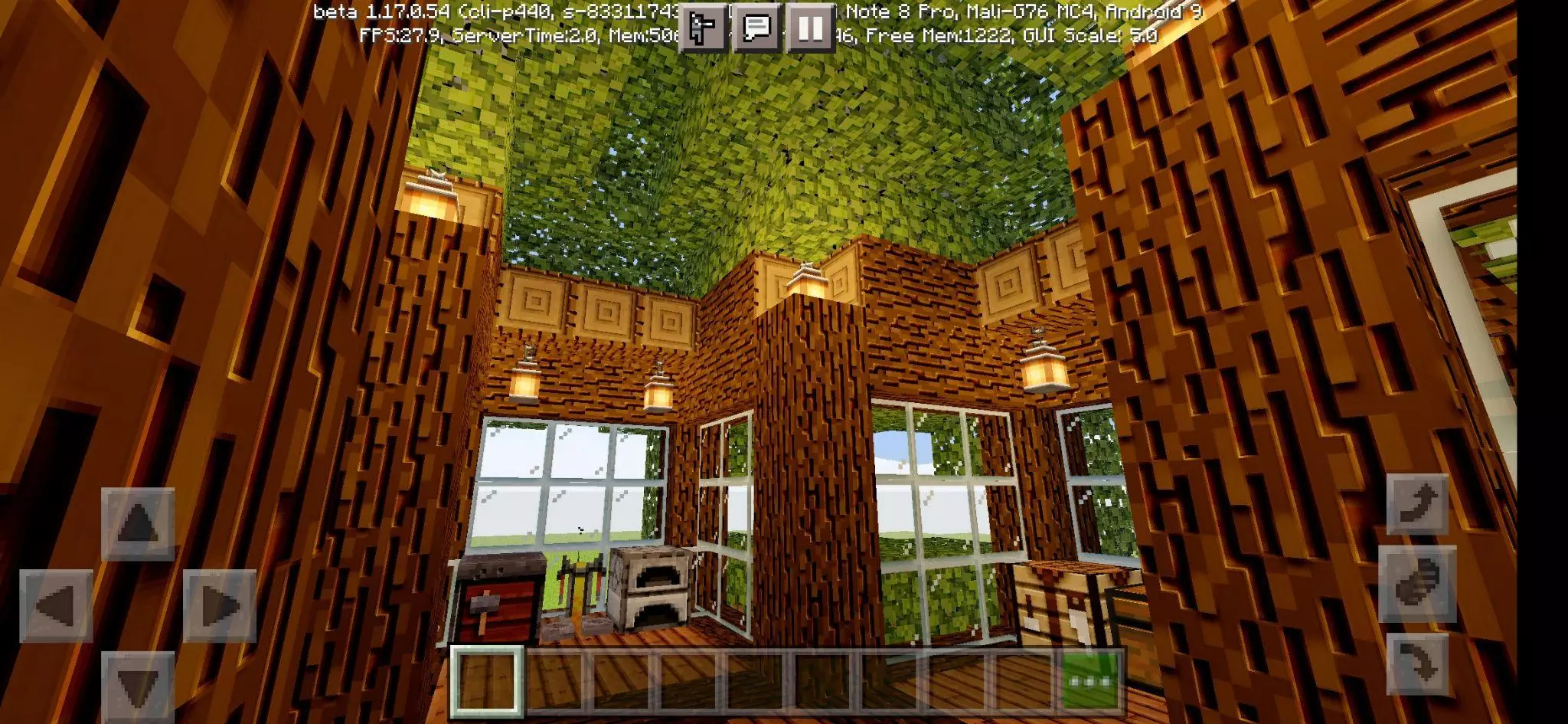 Wéi een Treehouse am Minecraft mécht 4722_12