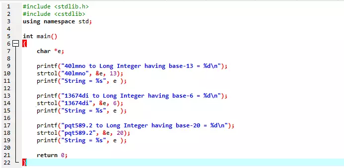 I-convert ang String sa Mahaba sa C 4745_3