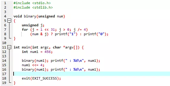 Arithmetic Shift at Logical Shift sa C 4746_1