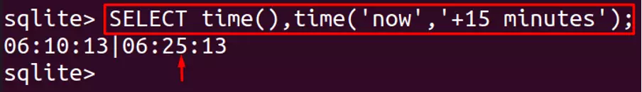 რა არის თარიღისა და დროის ტიპები და ფუნქციები SQLite-ში 4769_8