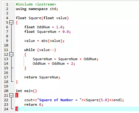 C++ मध्ये संख्येचे वर्गीकरण कसे करावे 4796_5