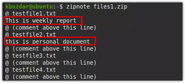 Linux һәм Zip һәм Unzip командалары 479_24