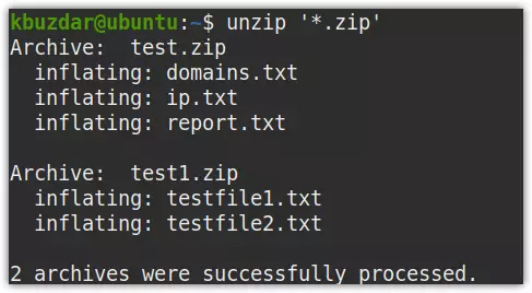 Linux ရှိ Zip နှင့် Unzip Command များ 479_27