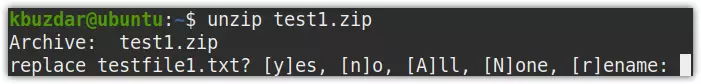 Linux һәм Zip һәм Unzip командалары 479_31