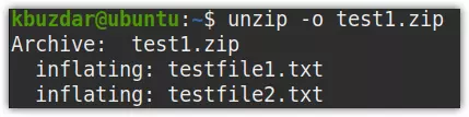 คำสั่ง Zip และ Unzip ใน Linux 479_32