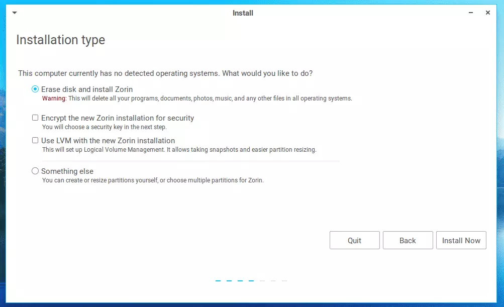 Zorin OS లైట్ని ఇన్స్టాల్ చేయండి 4806_10