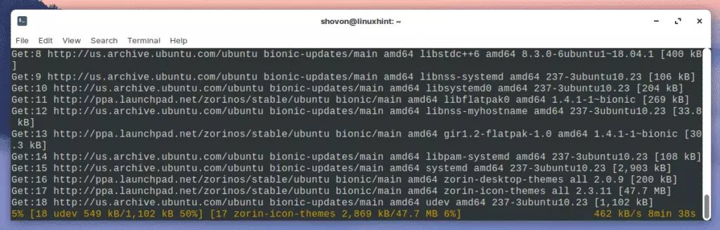 របៀបធ្វើបច្ចុប្បន្នភាព Zorin OS 4807_15