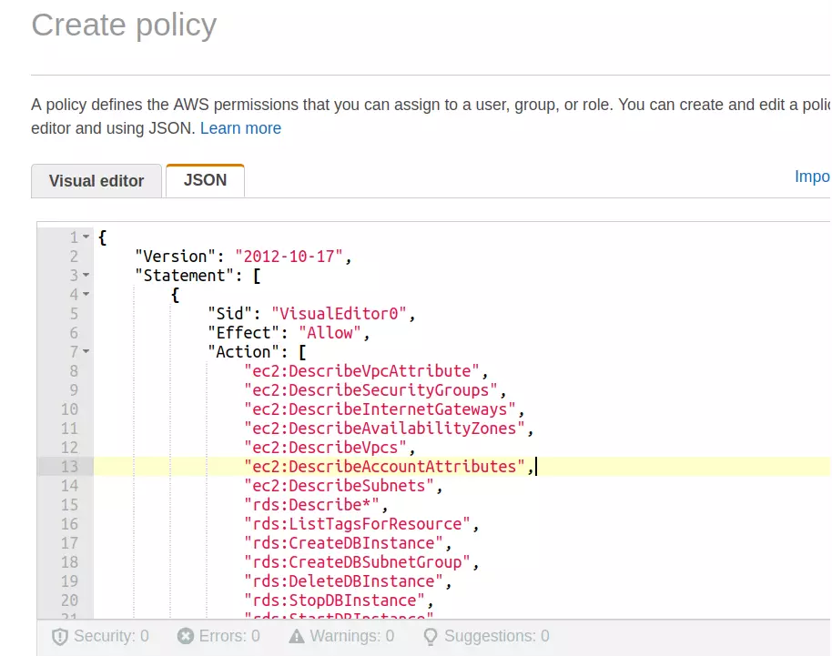 AWS IAM Policy Exempel 482_4