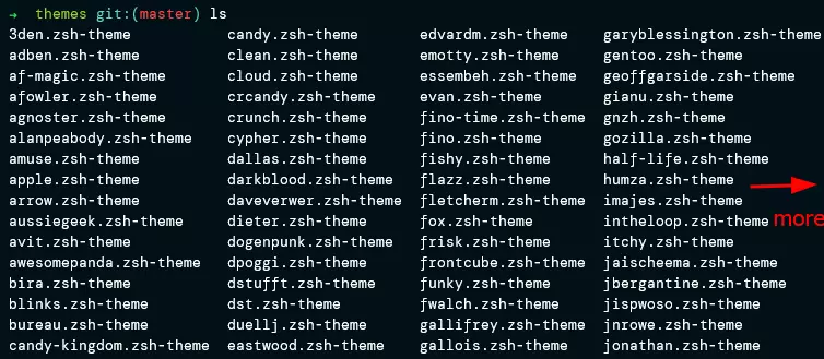 oh-my-zsh ಅನ್ನು ಹೇಗೆ ಸ್ಥಾಪಿಸುವುದು ಮತ್ತು ಅದನ್ನು ZSH ನೊಂದಿಗೆ ಬಳಸುವುದು ಹೇಗೆ 4841_4